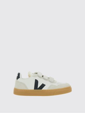 Veja V-90 Sneakers f&uuml;r Jungen aus Bio-Leder mit Klettverschluss