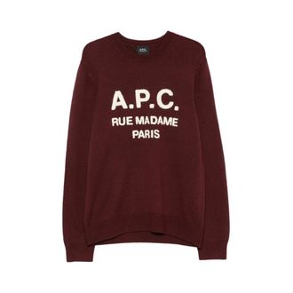 A.P.C. A.p.c., Herren, Strickwaren, Rot, MGr&ouml;&szlig;e