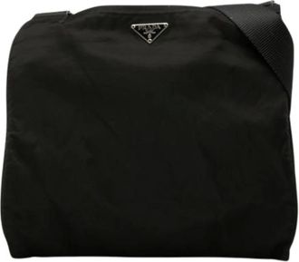 Prada Pre-owned Sac bandouli&egrave;re en nylon - Femme - Pre-owned - Noir - Taille: ONE Size