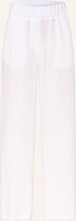 PESERICO Peserico Marlenehose Aus Leinen weiss