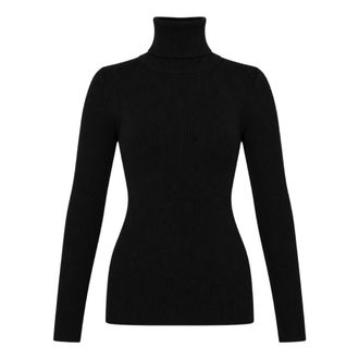 Junya Watanabe Jr-N0231 Rollkragenpullover - - Knitwear - Damen - Schwarzk - M