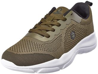 Lumberjack Herren Agatha Gymnastikschuh, Khaki, 44.5 EU