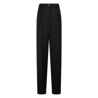 Moschino Femme, Pantalons, Noir, Taille: 46 FR Pantalon &Eacute;l&eacute;gant