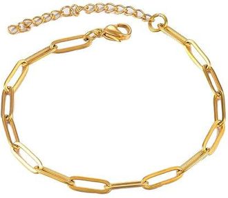 Generic Bracelet Hip Hop en Acier Inoxydable Hommes et Femmes Collier Bijoux de modeDurabilit&eacute;