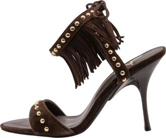 Marc Ellis Femme, Chaussures, Brun, Taille: 38 EU Sandales &agrave; Talons Hauts