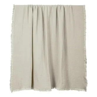 Haomy Couvre-lit en voile de coton Vanly Haomy