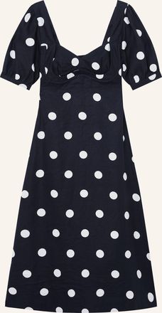 Reiss Reiss Leinenkleid Astrid blau