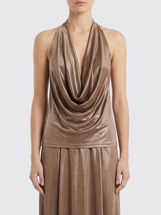 Elisabetta Franchi Top Femme couleur Beige