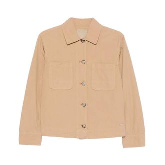 Woolrich Homme, Vestes, Beige, Taille: M Veste chemise &agrave; boutons