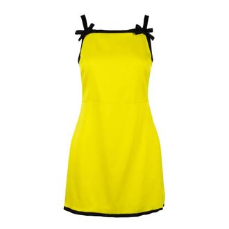 Msgm Damenkleid - - Dresses - Damen - Gelb - S