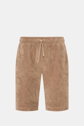 04651/ Herren - Frottee-Shorts Terry taupe