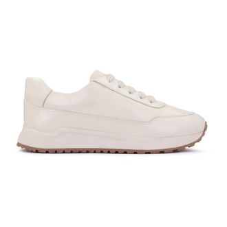 Kazar Damen off-white Ledersneaker mit bequemer Konstruktion - - Shoes - Damen - Wei&szlig; - 35 EU