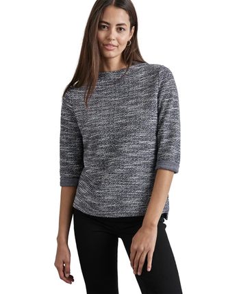 Street One Damen A321986 Boucl&eacute; Shirt,Mehrfarbig, 42
