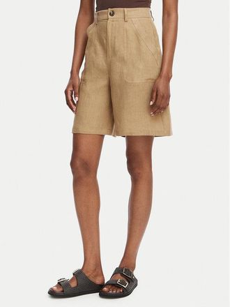 Marella Stoffshorts Emme by Marella Adorni 2615141032 Beige Regular Fit