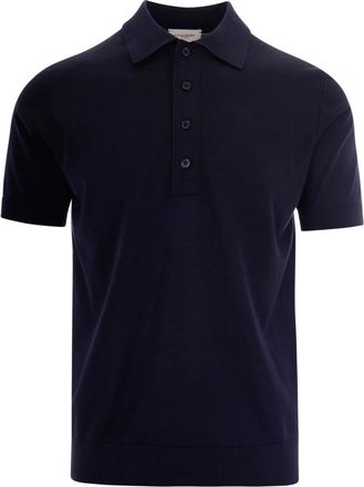 Paolo Pecora Homme, Tops, Bleu, Taille: M Maglia A Polo