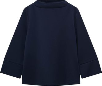 someday Damen Sweatshirt | Sweatshirt UBERTAH Loose aus Twill Jersey Ocean, 38