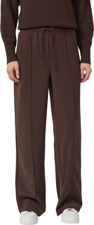 s.Oliver Flie&szlig;ende Hose mit geradem Bein und Elastikbund