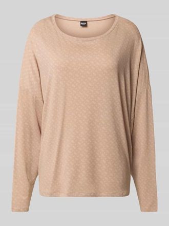 HUGO BOSS Relaxed Fit Pyjama-Oberteil aus Lyocell-Mix