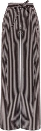 Dolce & Gabbana Femme, Pantalons, Brun, Taille: 38 FR Pantalon Ray&eacute;