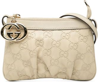 Gucci sac à bandoulière Guccissima (2000-2015) - Marron