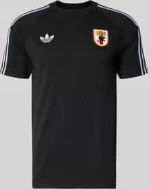 adidas Originals Regular Fit T-Shirt aus Baumwoll-Mix mit JFA-Applikation Modell NOIR
