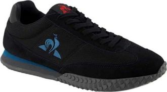 Le Coq Sportif Homme Veloce Tricolore Dark Black/Blue Coral Basket, Noir Bleu Corail, 45 EU