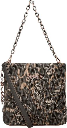 Anekke Umh&auml;ngetasche Schultertasche Real Intentions Crossbody Bag Multicolor braun