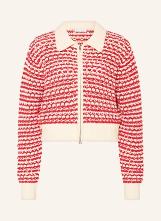 Mrs & Hugs Mrs & Hugs Strickjacke weiss