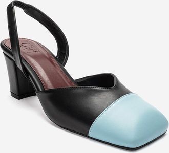 Prologue Maruelle Blockabsatz Slingback Pumps