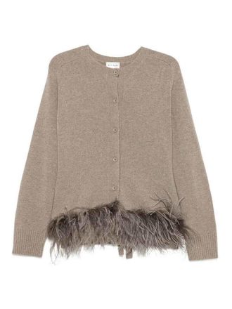 P.A.R.O.S.H. P. A.R. O.S. H. Cardigan - Taupe