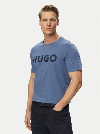 HUGO BOSS T-Shirt Dulivio 50467556 Blau Regular Fit