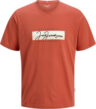 Jack & Jones Jorfrederiksberg Box Script Tee Ss Cn Sn
