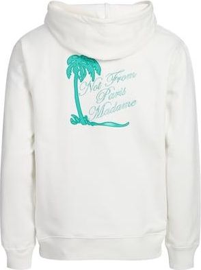 Dr&ocirc;le de Monsieur Sweat brod&eacute; &agrave; capuche en coton