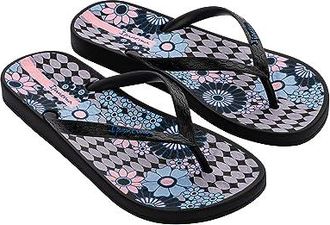 Ipanema Femme ANAT. TEMAS XIV FEM Flip-Flop, Black/Grey/Pink, 43 EU