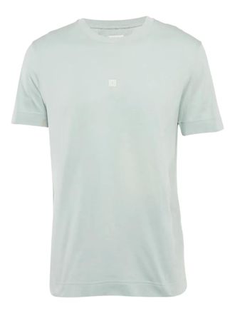 Givenchy t-shirt en coton à logo imprimé - Bleu