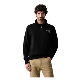GANT Homme, Sweatshirts et sweats &agrave; capuche, Noir, Taille: 2XL SweaT-shirts & SweaT-shirts &agrave; capuche > SweaT-shirts & SweaT-shirts &agrave; capuche