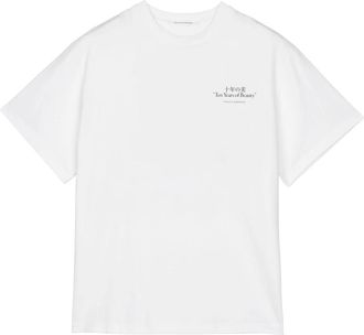 Cecilie Bahnsen Femme, Tops, Blanc, Taille: 40 FR Ace T-Shirt