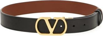 Valentino Garavani Femme, Accessoires, Noir, Taille: 85 CM Reversible VLogo Signature Belt