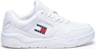 Tommy Jeans Homme, Chaussures, Blanc, Taille: 45 EU Baskets
