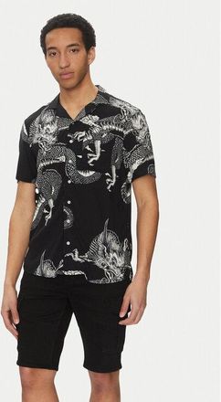 Blend Hemd 20718753 Schwarz Regular Fit