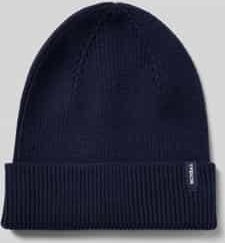 Mc Neal Strickmütze aus Viskose-Mix in Ripp-Optik