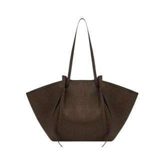 Yuzefi Femme, Sacs, Brun, Taille: ONE Size Mochi Large Tote