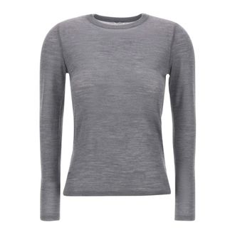 Aspesi Femme, Pulls, Gris, Taille: 38 FR Pull Col Rond en Laine