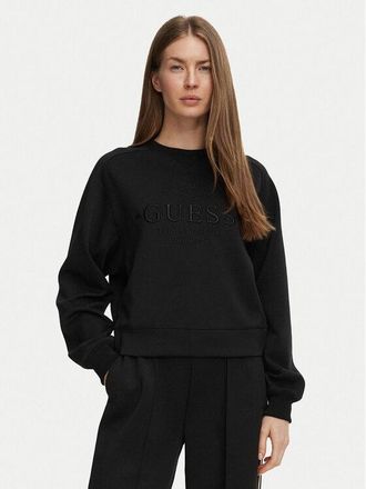Guess Sweatshirt V6BQ05 K6264 Schwarz Regular Fit
