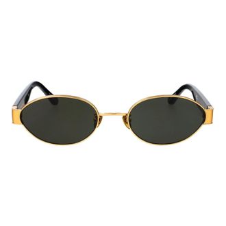 Linda Farrow Sadie Sonnenbrille f&uuml;r einen stilvollen Look - - Accessories - Damen - Schwarzk - 53 MM