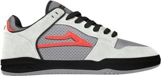 Lakai Telford Low Skate Chaussures pour homme - Chaussures de skateboard pour homme, Corail blanc Dove, 47 EU