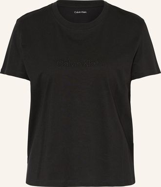 Calvin Klein Schlafshirt Pure Cotton schwarz