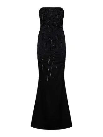 Room76 Maxi Robe - Noir