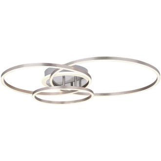Globo Lighting deckenleuchte - Munni - nikkel - metall - deckenleuchte