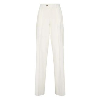 Philipp Plein Wide Hosen - - Trousers - Damen - Wei&szlig; - M